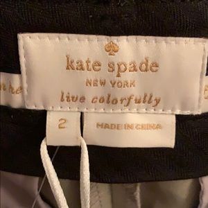 kate spade | Pants & Jumpsuits | Nwt Kate Spade Tuxedo Stripe Trousers ...